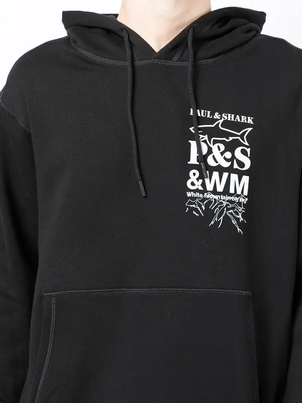 WHITE MOUNTAINEERING Logo-print Hoodie