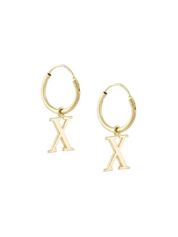 WOUTERS & HENDRIX X' Drop Earrings - Metallic