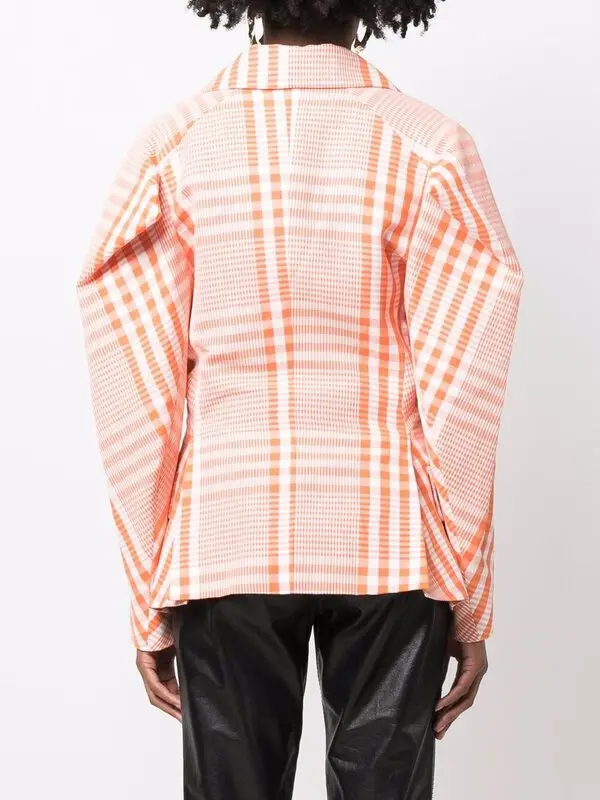 VIVIENNE WESTWOOD Double Breasted Check Blazer