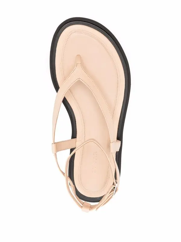By Far Cece Flatform Sandals - Neutrals