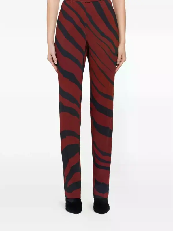 Roberto Cavalli Zebra Print Trousers