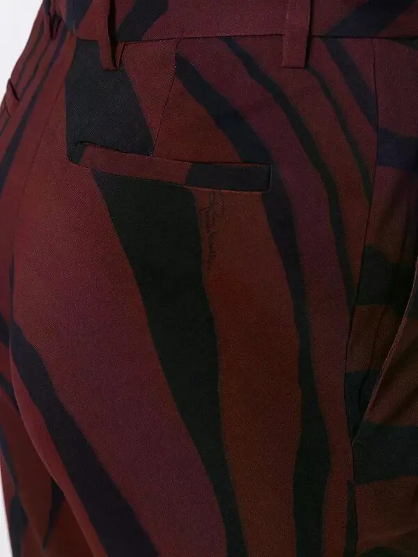 Roberto Cavalli Zebra Print Trousers