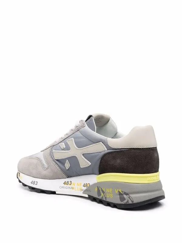 Premiata Mick Color-block Sneakers - Grey