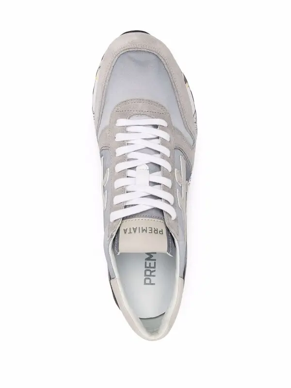 Premiata Mick Color-block Sneakers - Grey