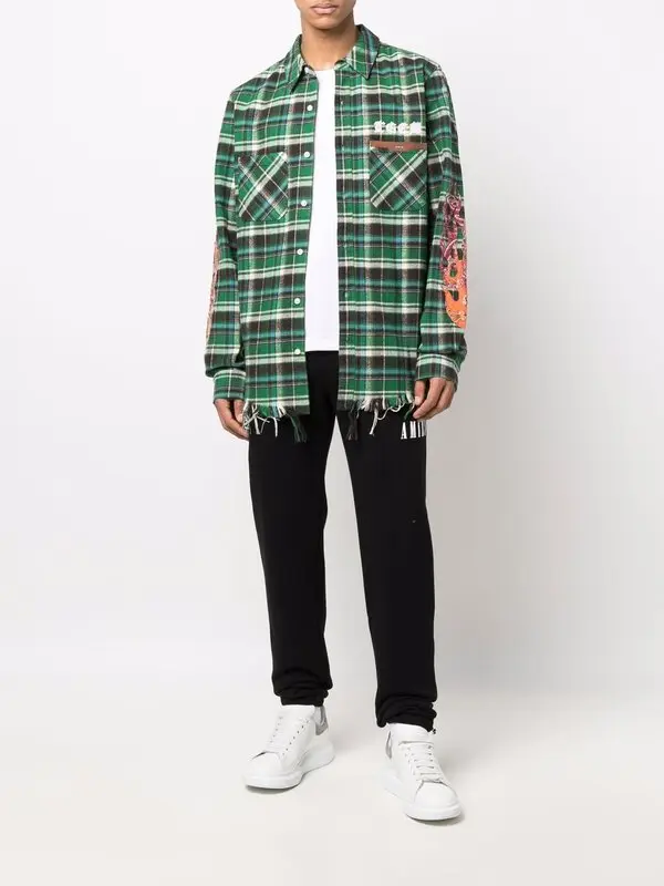 Amiri X The Great City Workshop Checked Shirt