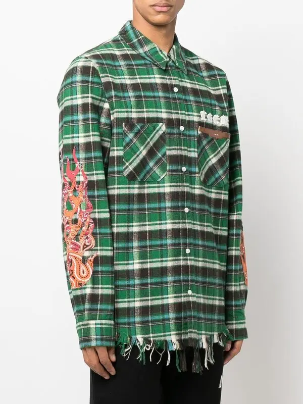 Amiri X The Great City Workshop Checked Shirt