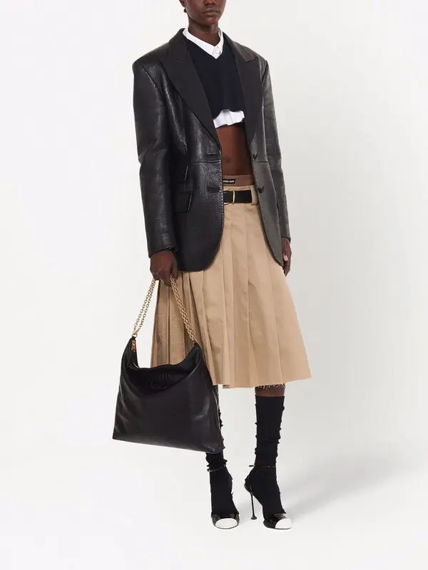 Miu Miu Leather Shoulder Bag