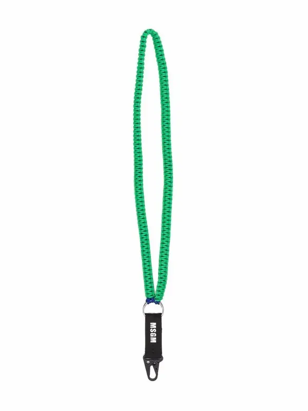 MSGM Logo Lanyard Keychain