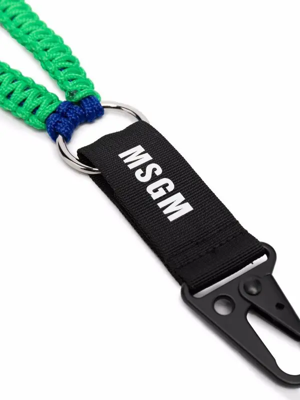 MSGM Logo Lanyard Keychain