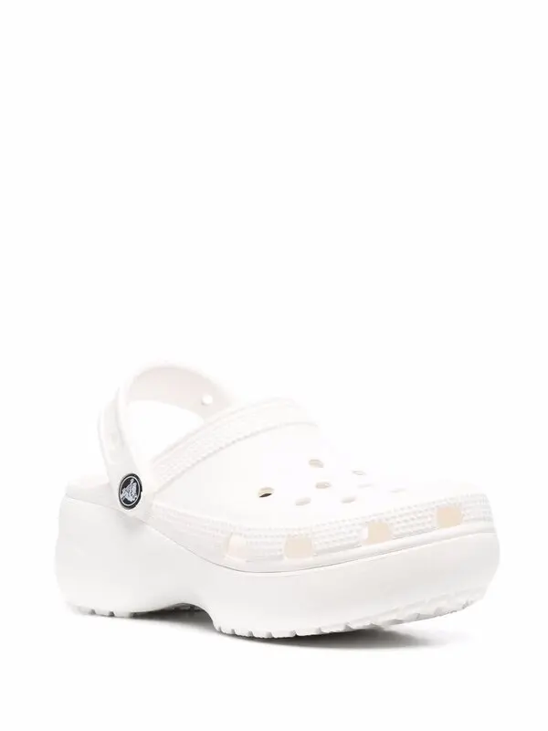 CROCS Platform-sole Clog Sandals