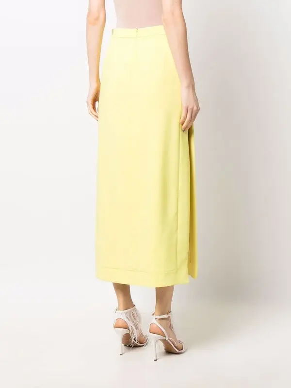 Emilio Pucci High-waisted Slit Detail Ankle-length Skirt