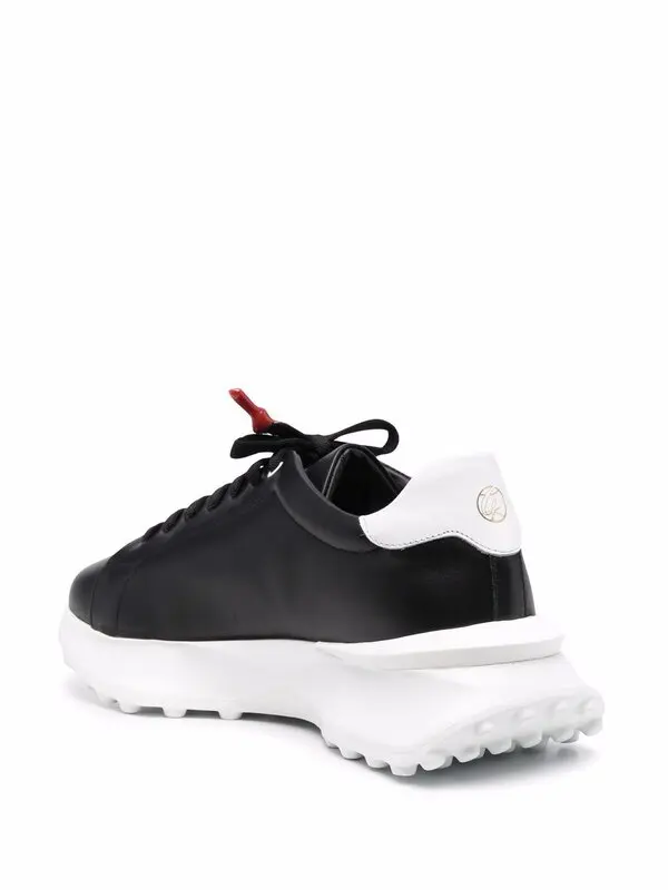 GIULIANO GALIANO Side Logo-print Sneakers - Black