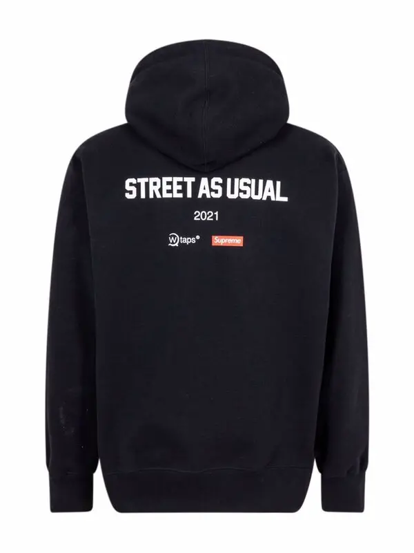 Supreme Wtaps Sic'em! Hoodie - Black