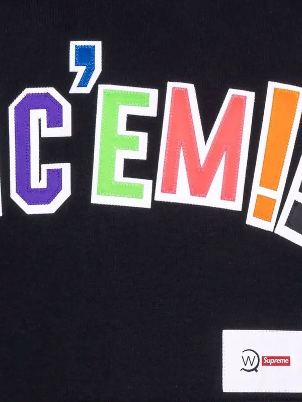 Supreme Wtaps Sic'em! Hoodie - Black