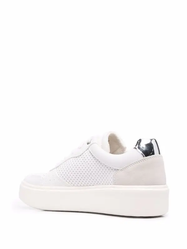 Geox Nhenbus Leather Sneakers