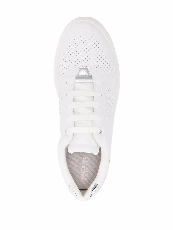 Geox Nhenbus Leather Sneakers