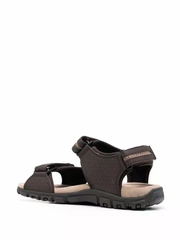 Geox Strada Double-strap Sandals - Brown