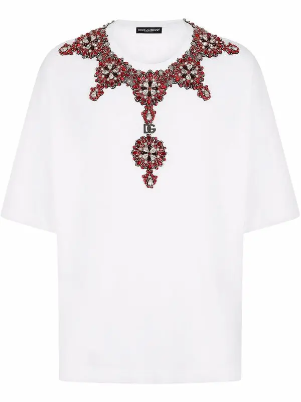 Dolce & Gabbana Dg-logo Cotton T-shirt