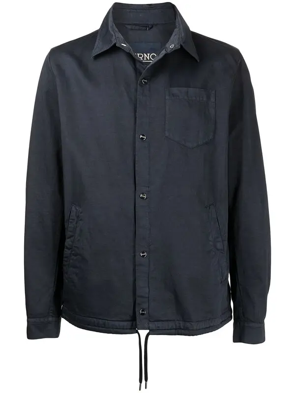 Herno Button-down Shirt Jacket