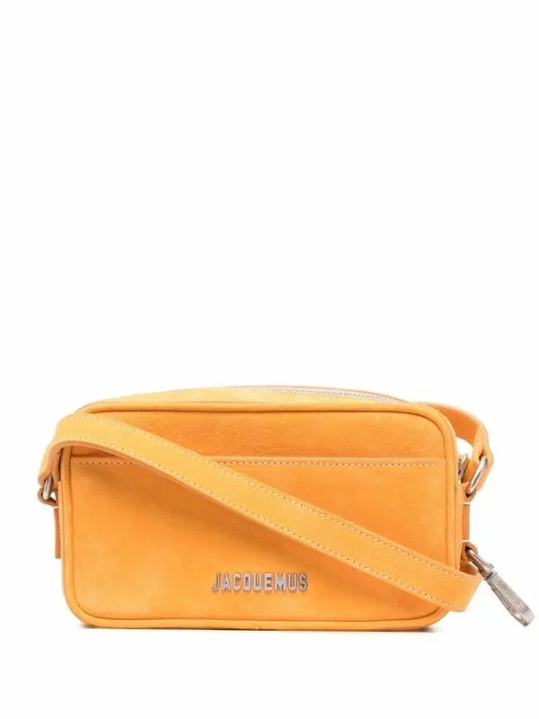 Jacquemus Le Baneto Leather Crossbody Bag - Orange
