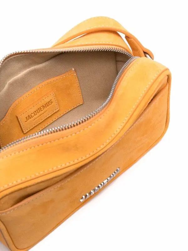 Jacquemus Le Baneto Leather Crossbody Bag - Orange
