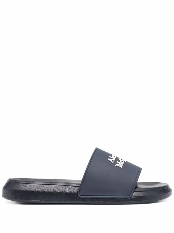 Alexander McQueen Logo-print Slides