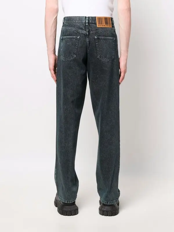 VTMNTS Mid-rise Straight-leg Jeans - Blue