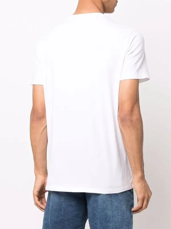 Majestic Filatures Round Neck Short-sleeved T-shirt - White