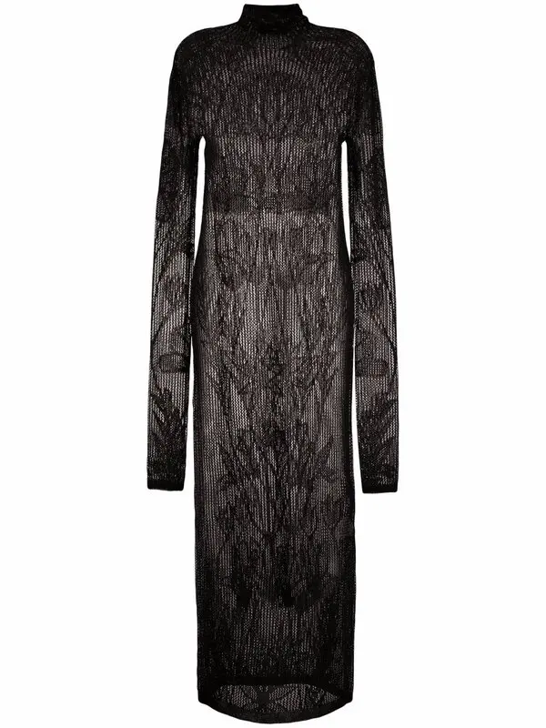 Dsquared2 Open-knit Maxi Dress