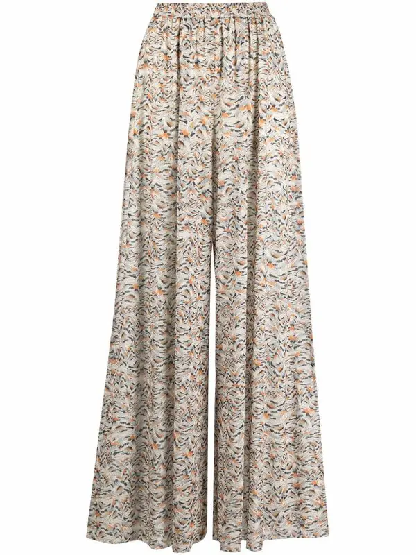 Patrizia Pepe Graphic-print Trousers
