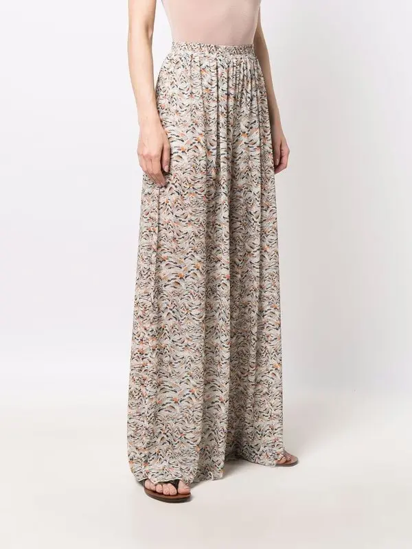Patrizia Pepe Graphic-print Trousers