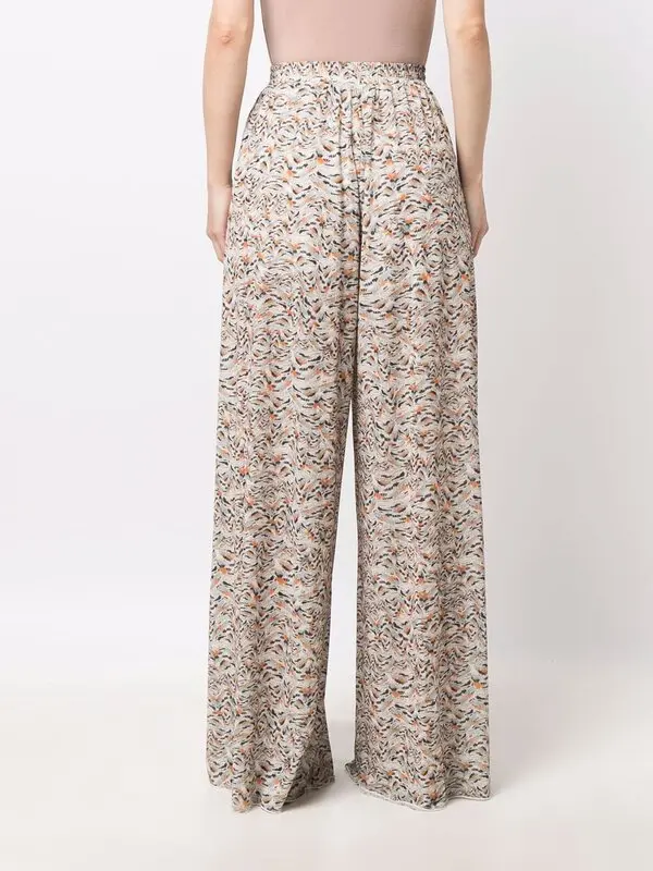 Patrizia Pepe Graphic-print Trousers