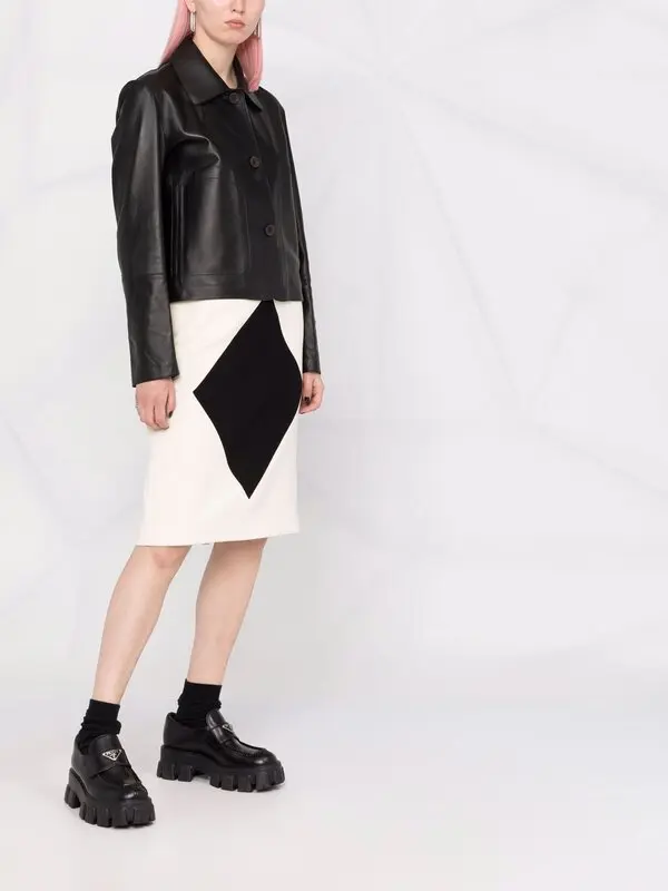ARMA Classic Collar Leather Jacket