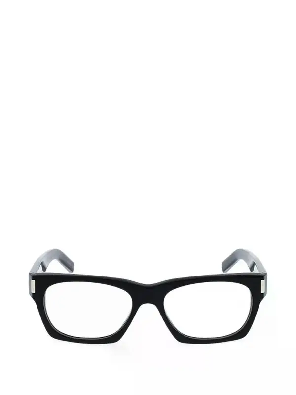 Saint Laurent Wayfarer Frame Eyeglasses - Black
