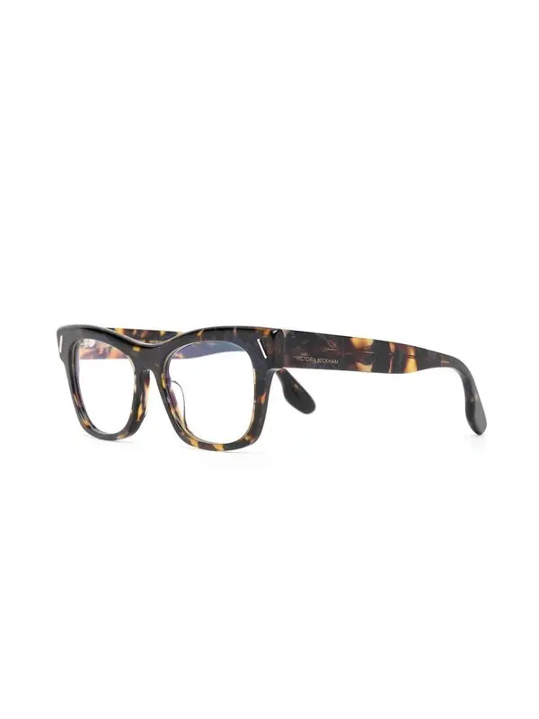 Victoria Beckham Tortoiseshell Frame Eyeglasses