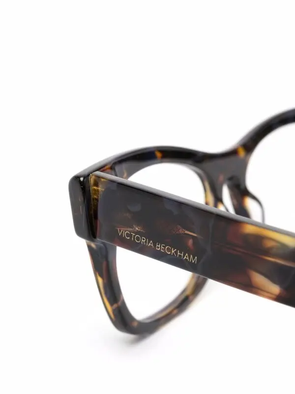 Victoria Beckham Tortoiseshell Frame Eyeglasses