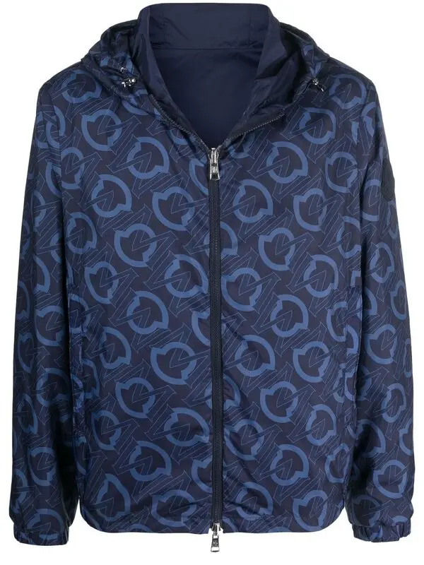 Moncler Logo-patch Zip-fastening Jacket