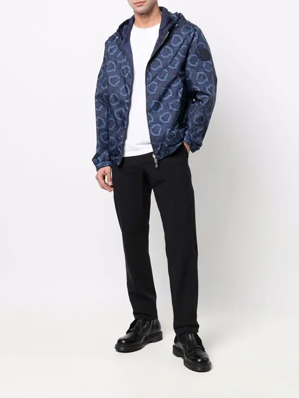 Moncler Logo-patch Zip-fastening Jacket