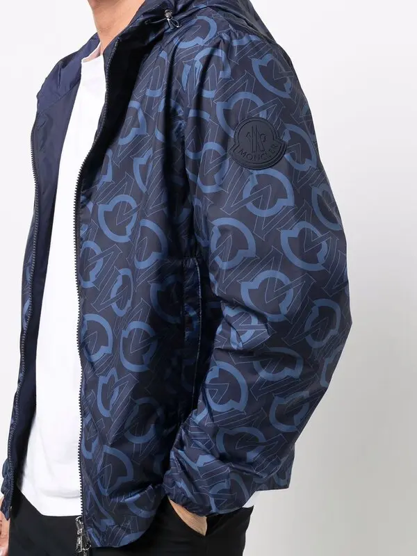 Moncler Logo-patch Zip-fastening Jacket