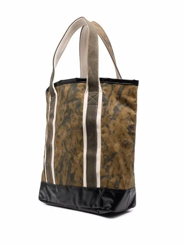 DIESEL® Waxed Camouflage Tote Bag