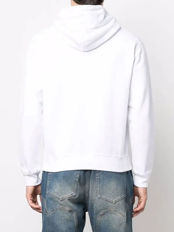 Dsquared2 Logo Print Cotton Hoodie