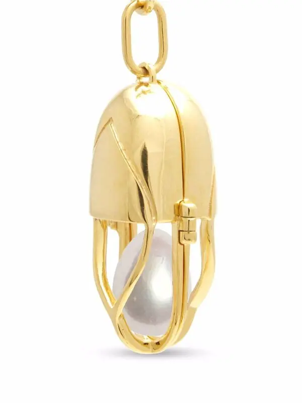 CAPSULE ELEVEN Freshwater Pearl Pendant Necklace - Gold