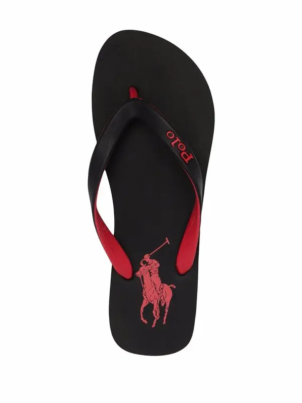 Polo Ralph Lauren Logo-patch Flip Flops