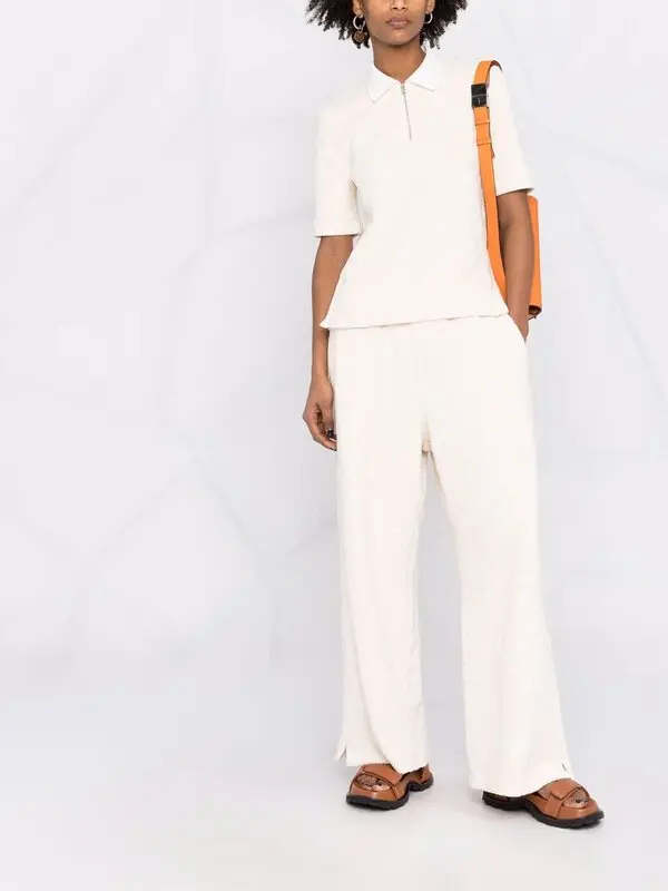 AMBUSH Monogram Terrycloth Trousers - Neutrals