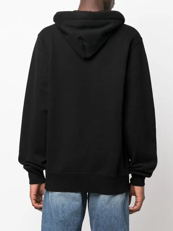 AMBUSH Drawstring Cotton Hoodie - Black