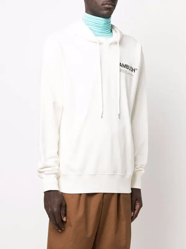 AMBUSH Workshop Cotton Hoodie - White