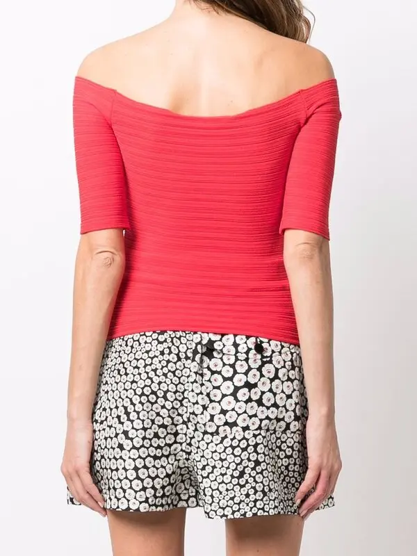Stella McCartney Off-shoulder Cut-out Top