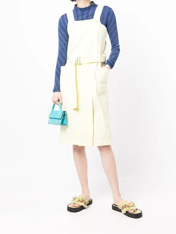 Kenzo Cotton Pinafore Dress