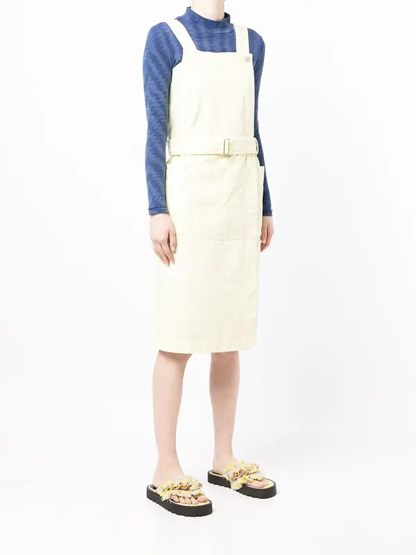 Kenzo Cotton Pinafore Dress