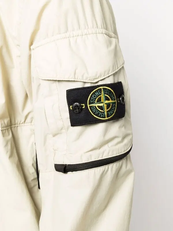 Stone Island Compass Badge Lightweight Hooded Jacket